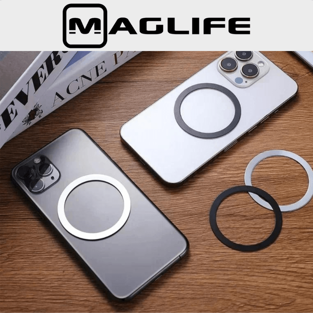 Maglife Magnetic Steel Rings – Instantly Create MagSafe-Compatible Sur
